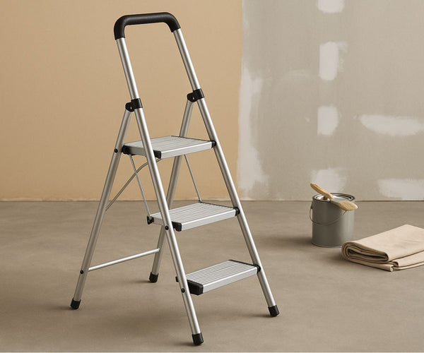 3-Step Ladder – Compact & Safe Three-Step Ladders | Doika