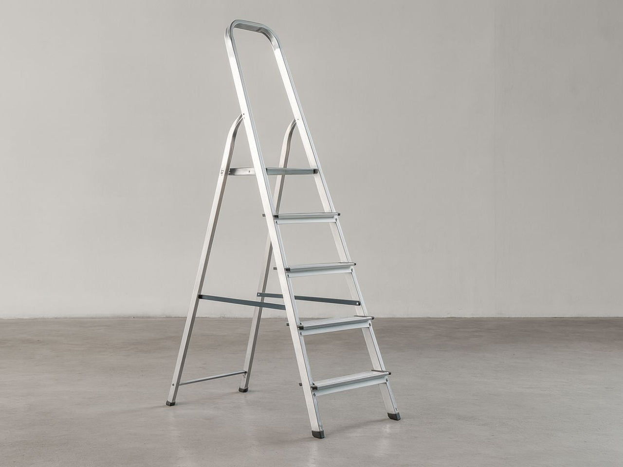Escalo Stepladder in Alu Steppy 2x4 Steps | Doika