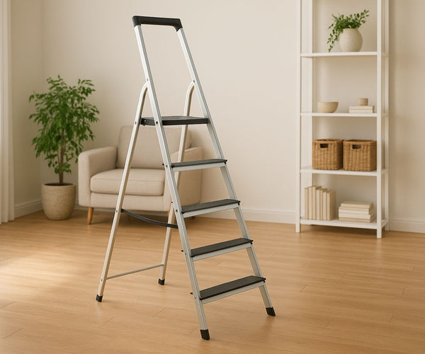 Step Ladder 5 Steps – Strong & Safe Five-Step Ladders | Doika