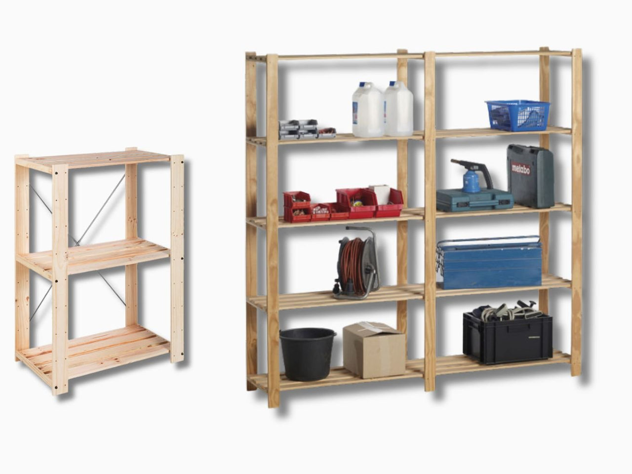 Opbergrekken & Stellingkasten – Efficiënte Opslagoplossingen - Doika