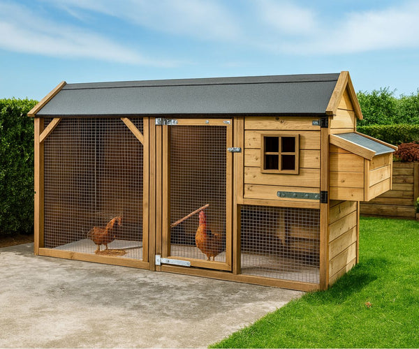 Kippenhok met nestkast kopen? | Kippenhok inclusief nestkast | Doika